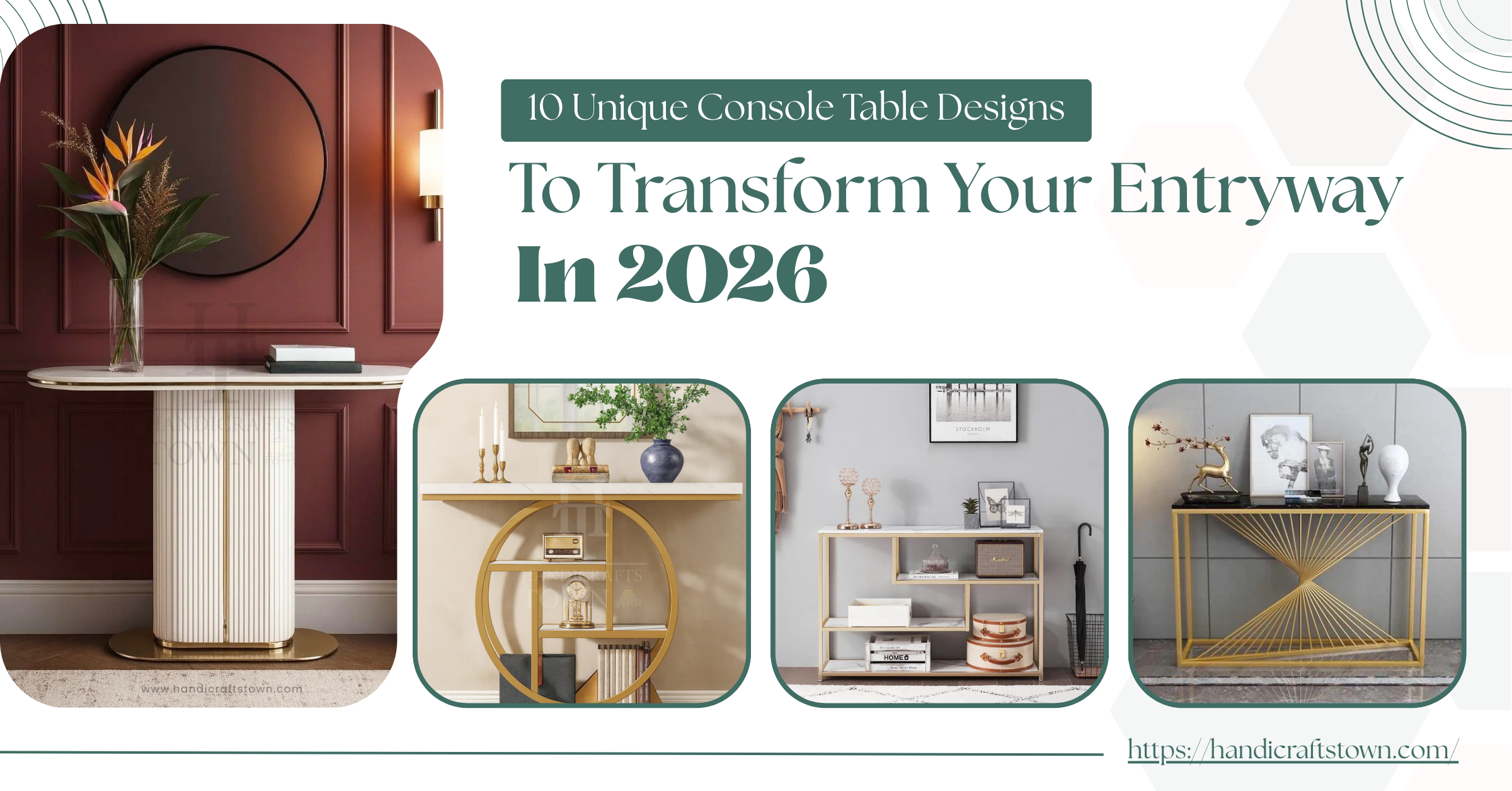 10 Unique Console Table Designs to Transform Your Entryway in 2026 ...